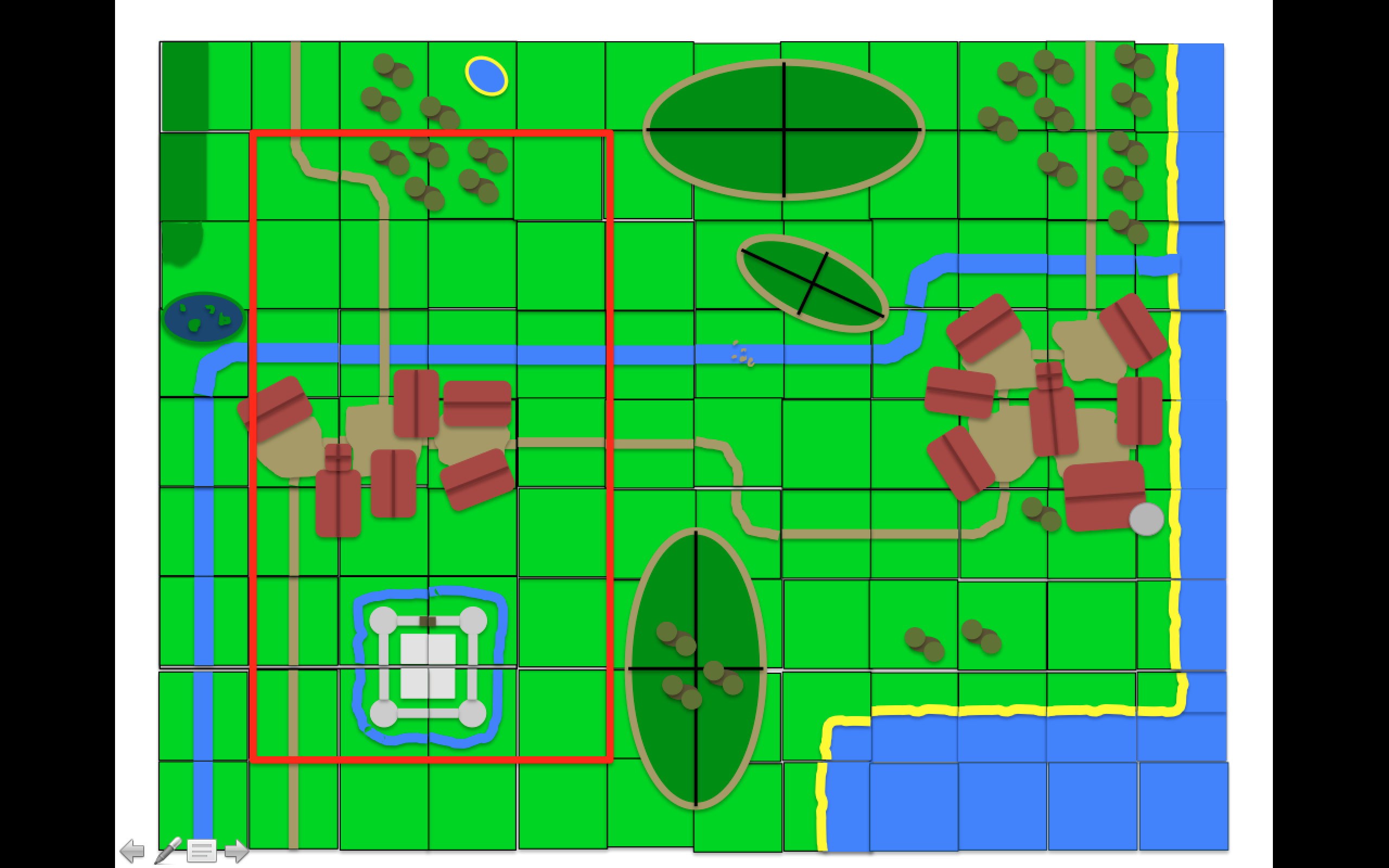 A campaign map with TSS tiles | wargamesgazette