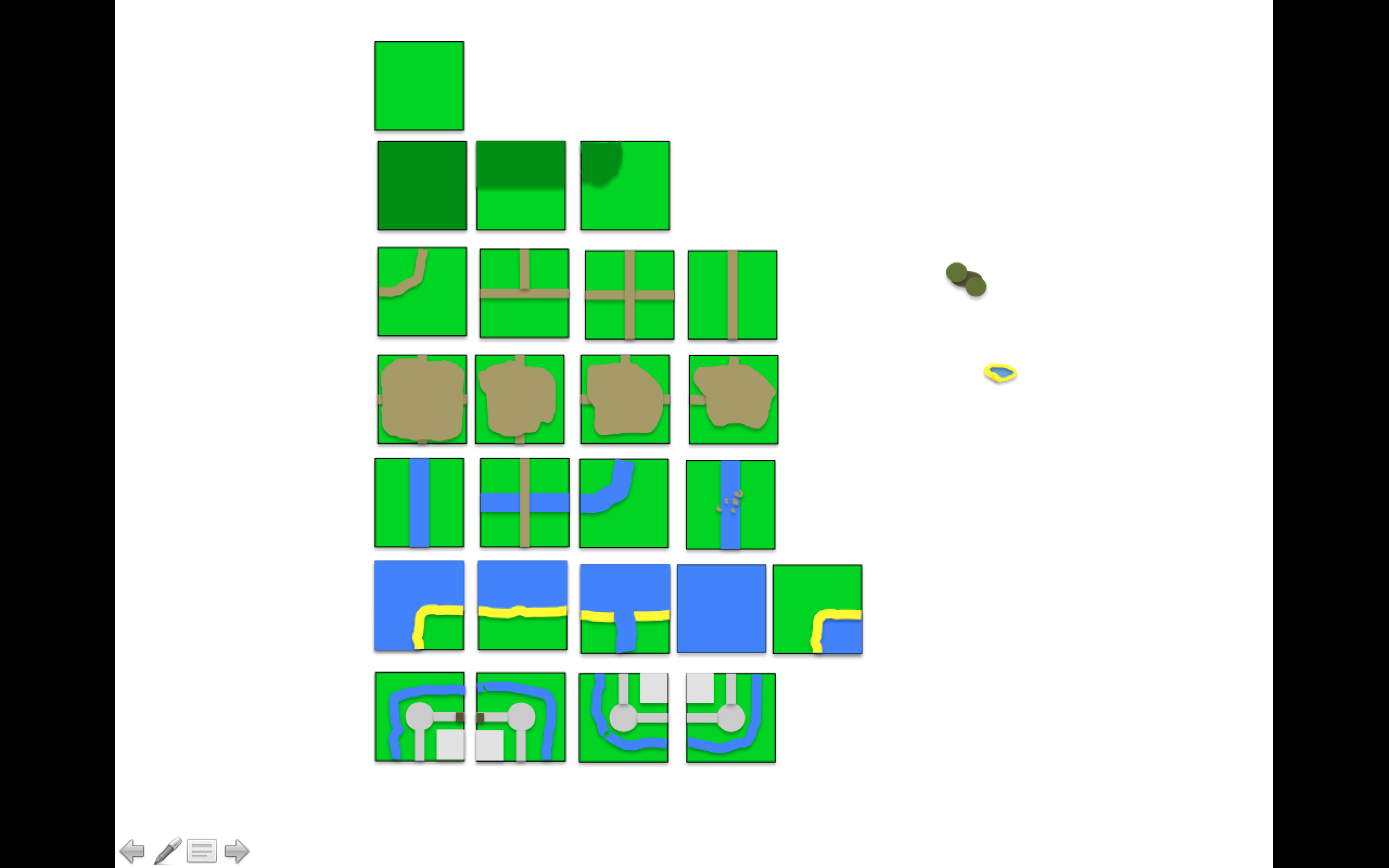 A campaign map with TSS tiles | wargamesgazette