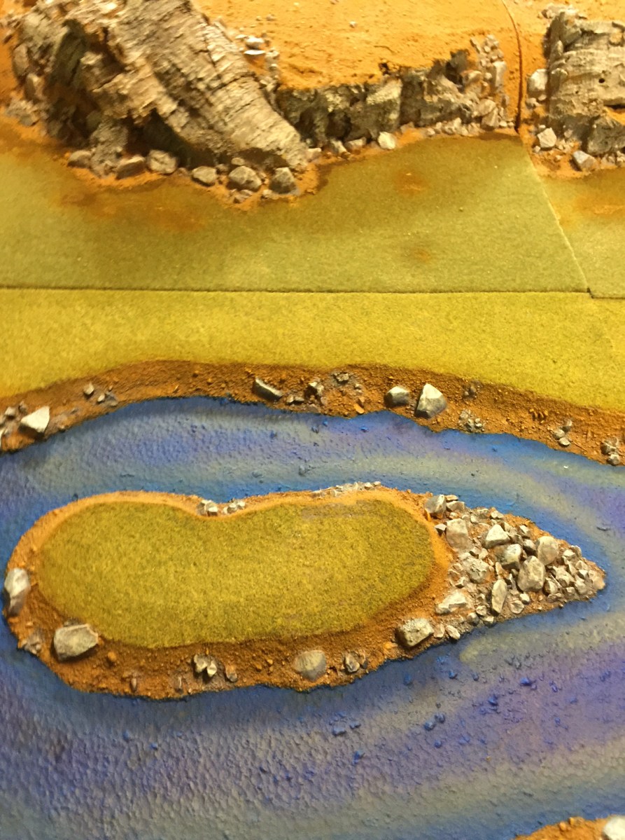 The TSS tiles before flocking commences | wargamesgazette