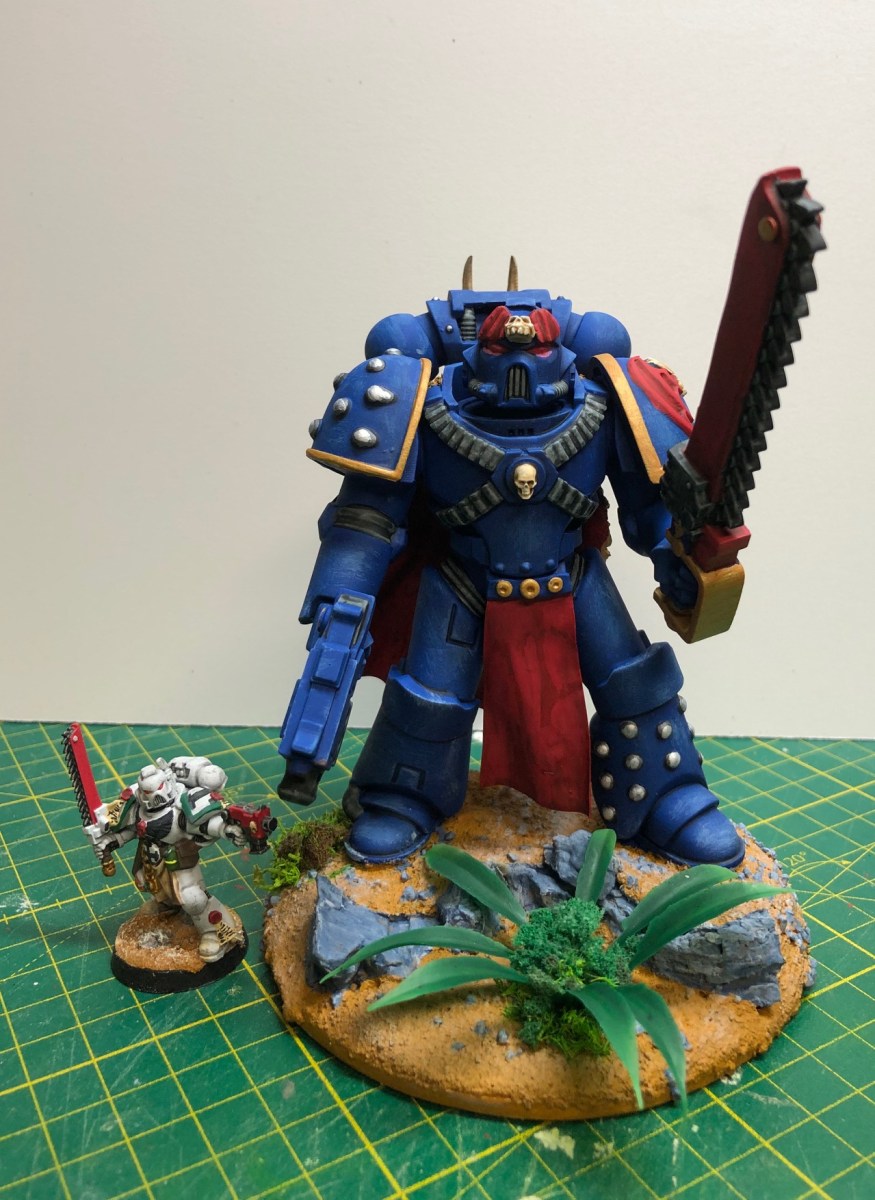 A special Space Marine of the Night Lords | wargamesgazette