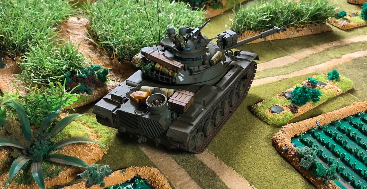 An M48 Patton main battle tank for my US Marines | wargamesgazette